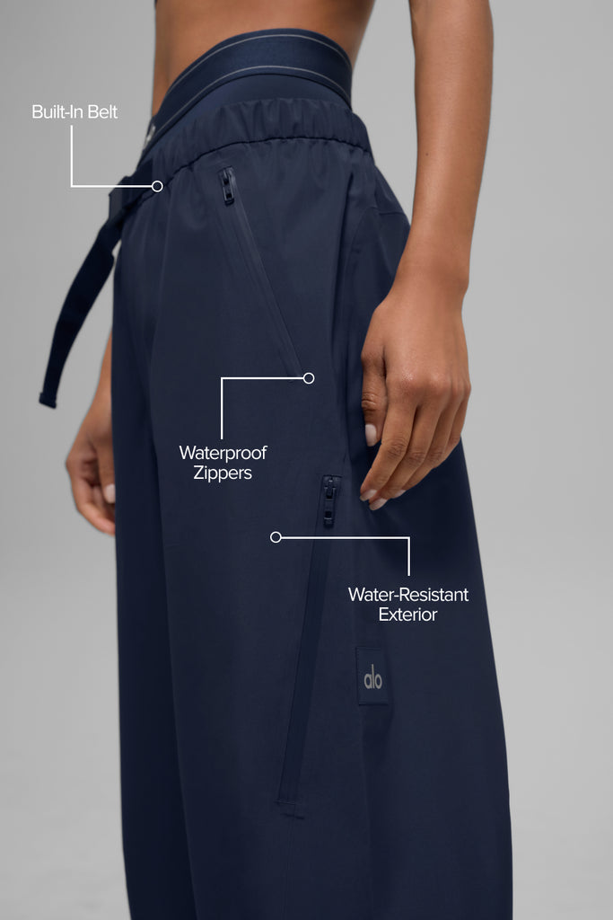 Alpha Shell Pant - Navy | ALO