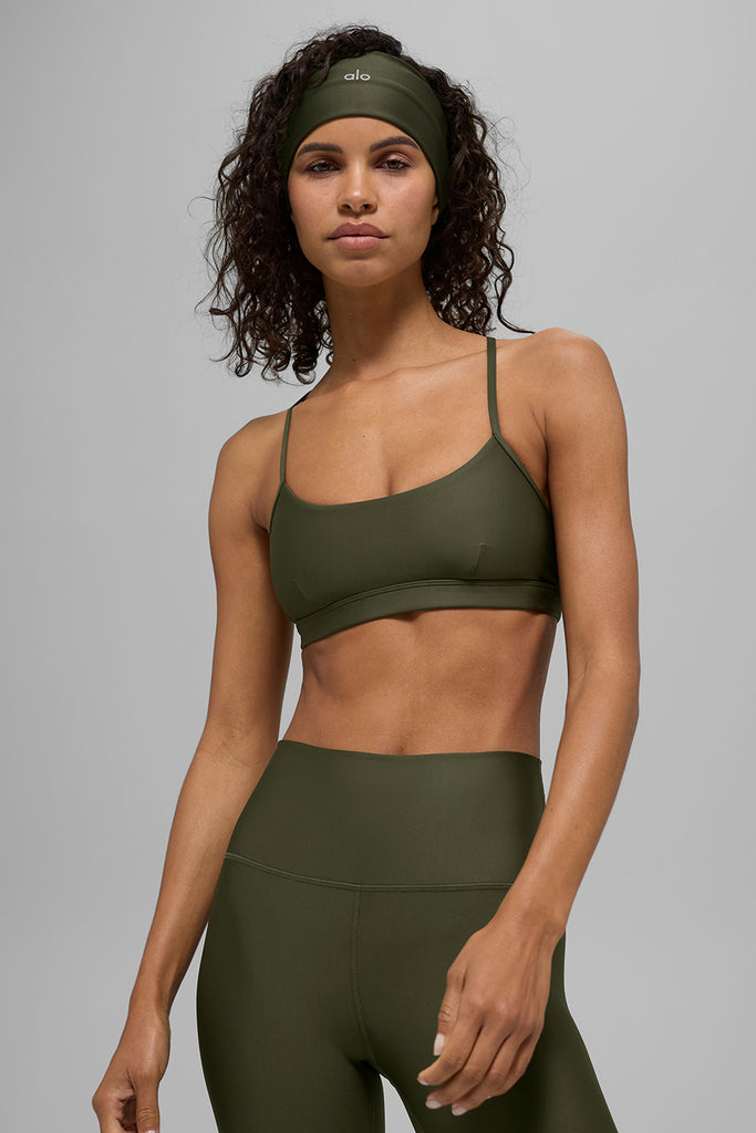 Airlift Intrigue Bra - Green Olive | ALO