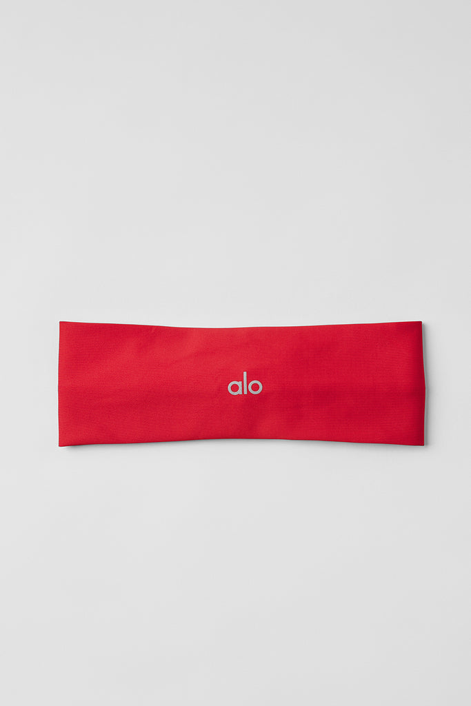 Airlift Headband - Bold Red | Alo Yoga
