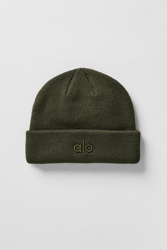 Notable Beanie - Green Olive | ALO