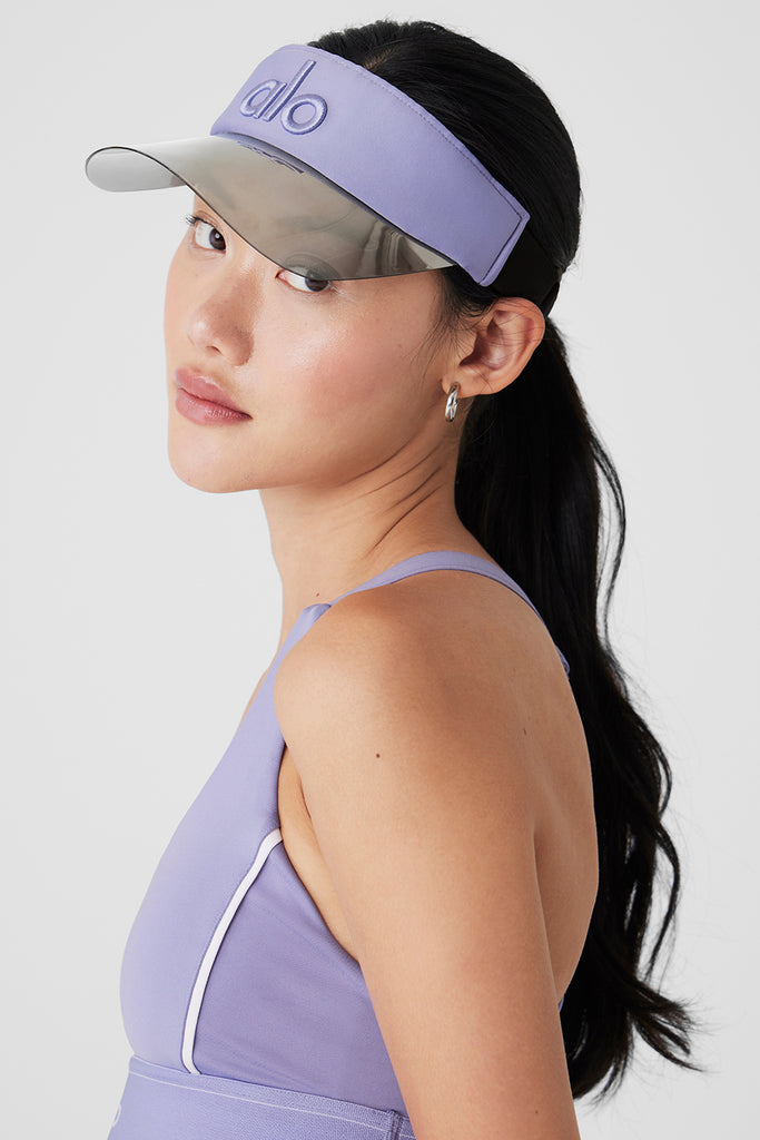 Airlift Solar Visor - Lilac Blue | Alo Yoga