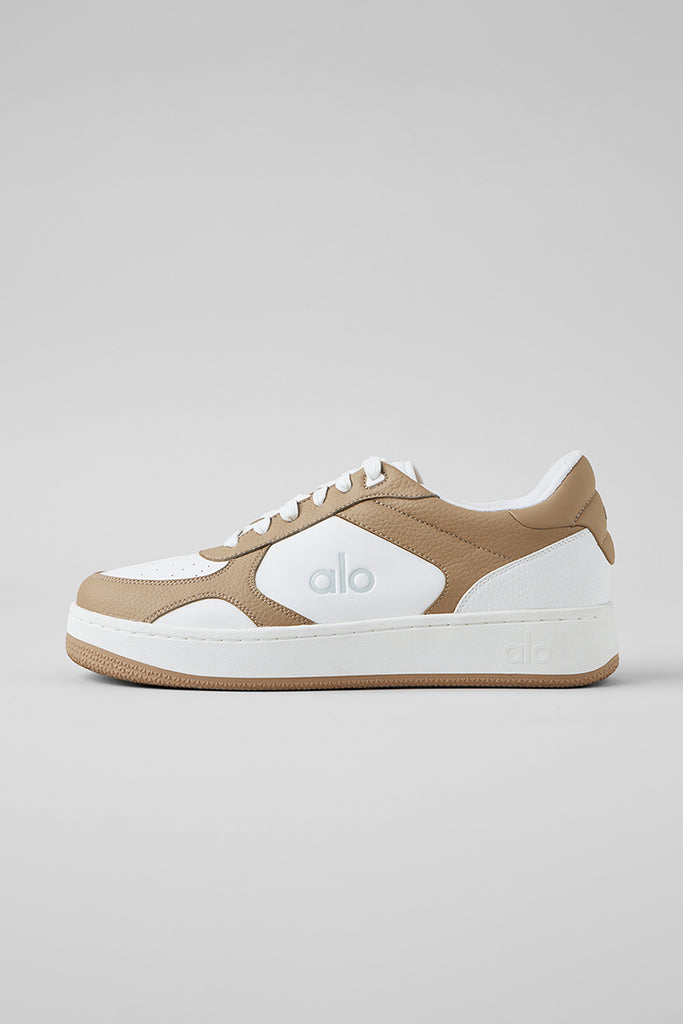 ALO Recovery Mode Sneaker - Gravel/White | ALO