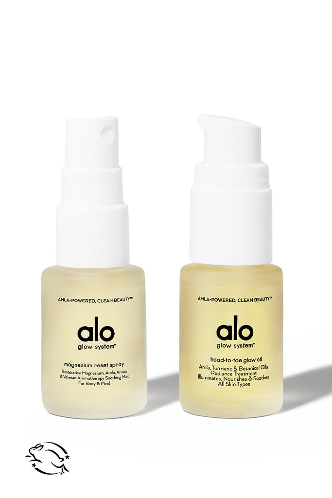 Mini Magnesium Spray & Glow Oil Duo | Alo Yoga
