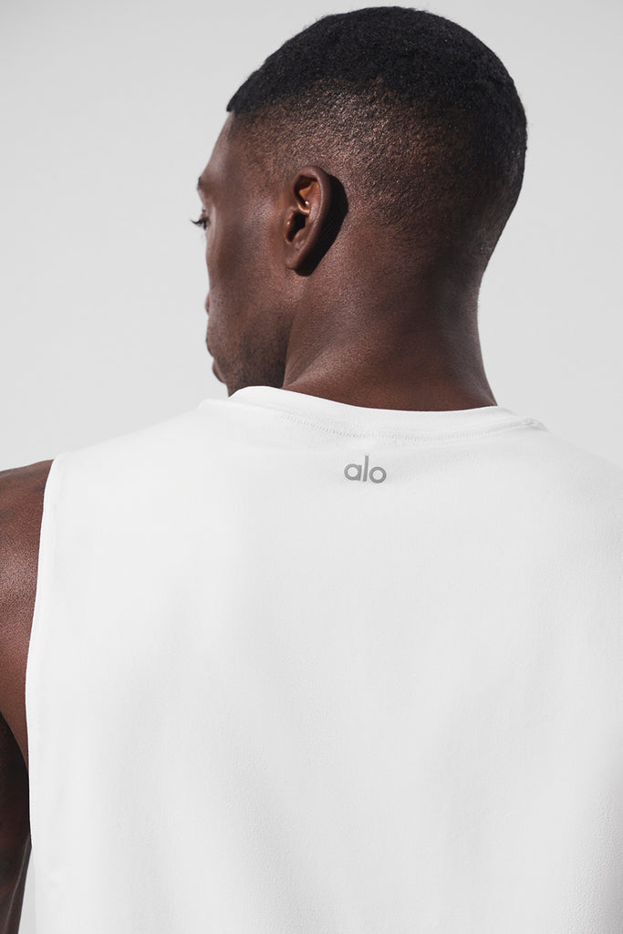 Conquer Muscle Tank - White | ALO