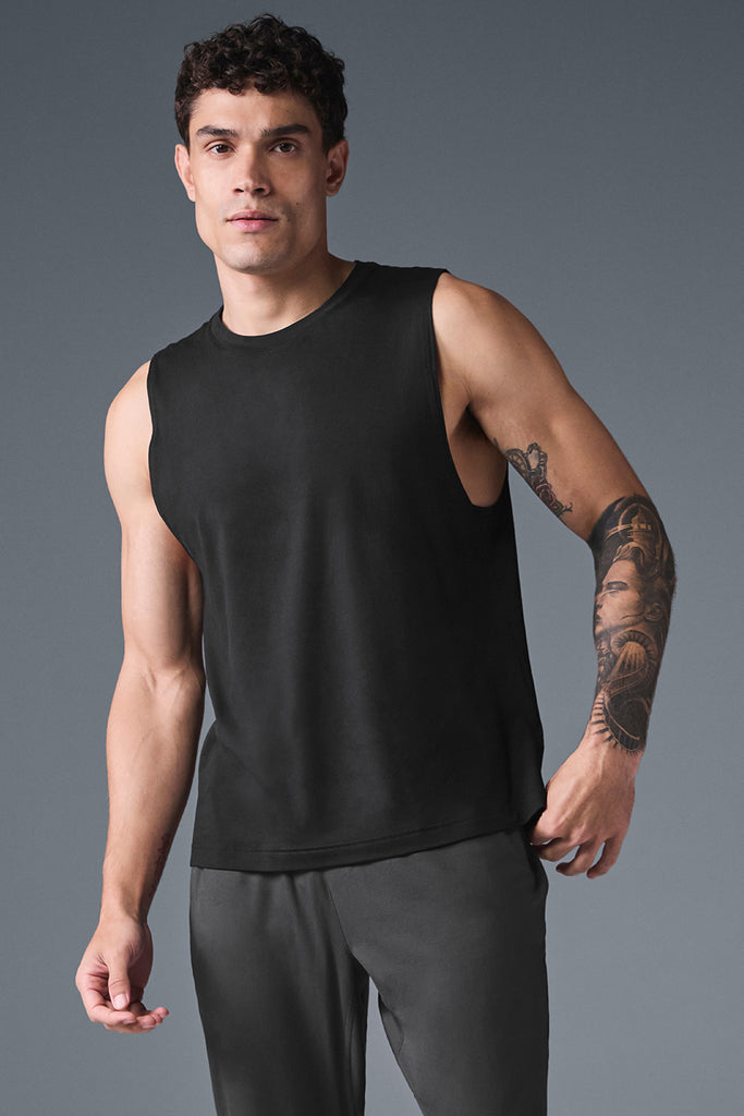 Conquer Muscle Tank - Black | ALO