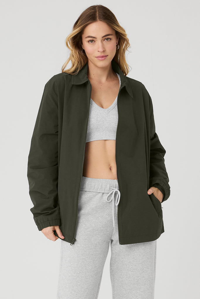 Torrent Overshirt - Stealth Green | ALO