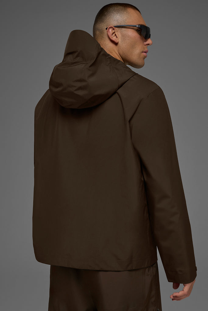 Alpha Shell Jacket - Espresso | ALO