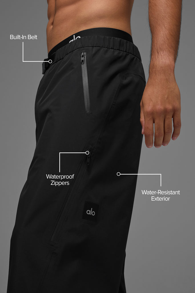 Alpha Shell Pant - Black | ALO