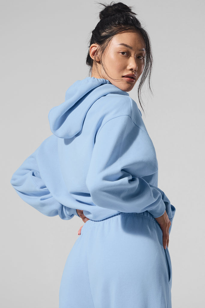 Accolade Hoodie - Seashell Blue | ALO