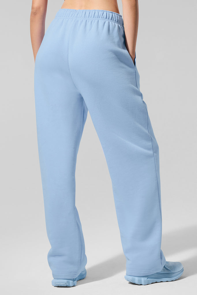 Accolade Straight Leg Sweatpant - Seashell Blue | Alo Yoga