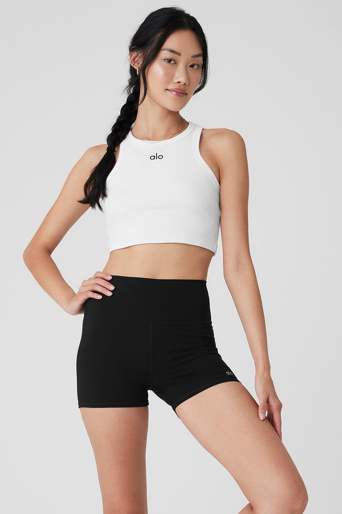 Aspire Tank - White/Black | Alo Yoga