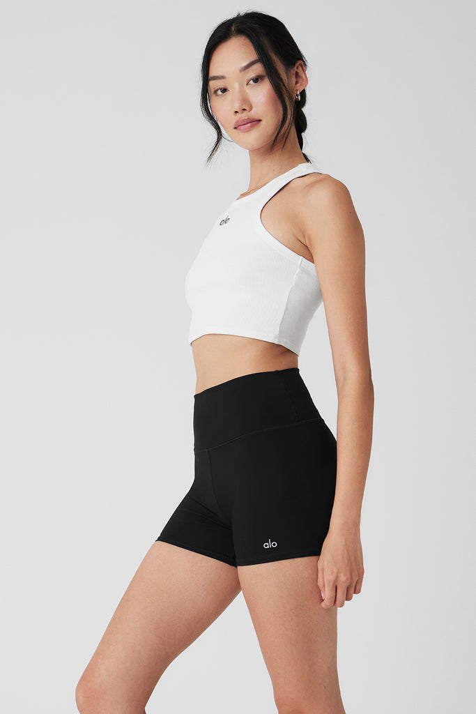 Aspire Tank - White/Black | Alo Yoga