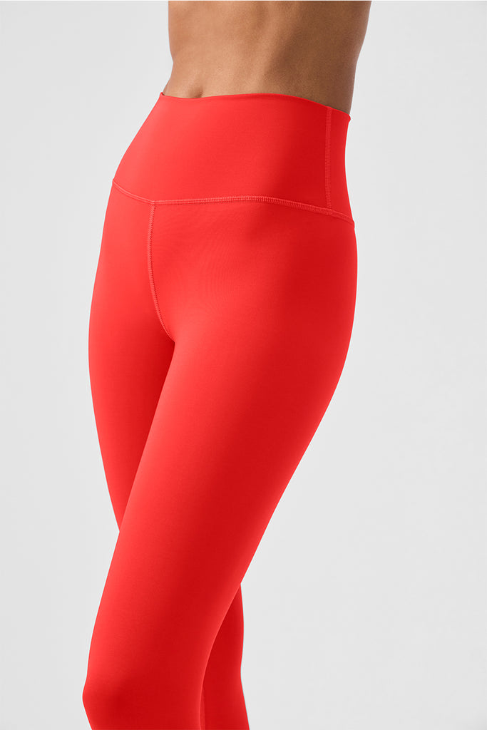 7/8 High-Waist Airlift Legging - Red Hot Summer | Alo Yoga