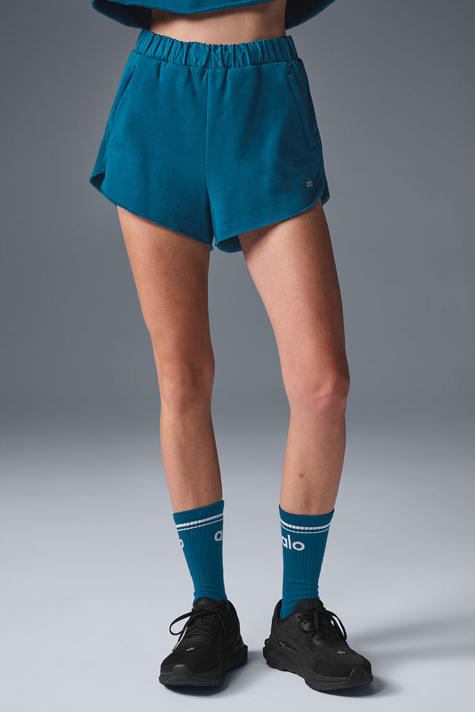 In The Air Dolphin Short - Eclipse Blue | Alo Yoga