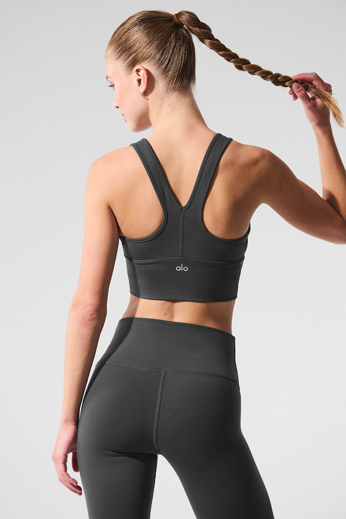 Wild Thing Bra - Anthracite | ALO