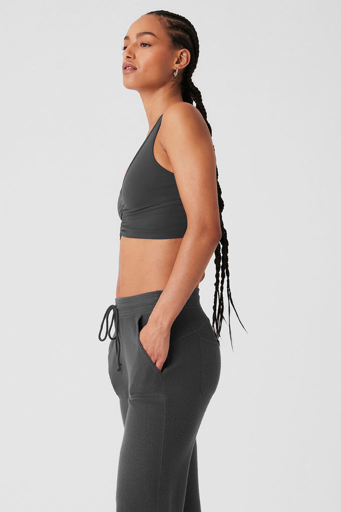 Wild Thing Bra - Anthracite | Alo Yoga