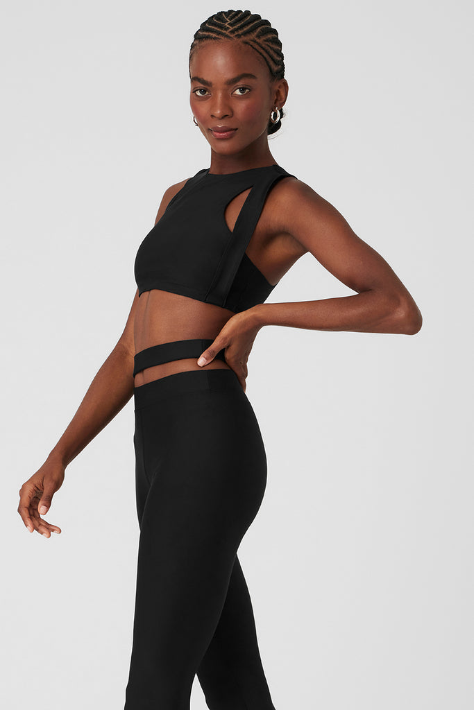 Airlift All Access Bra - Black | Alo Yoga