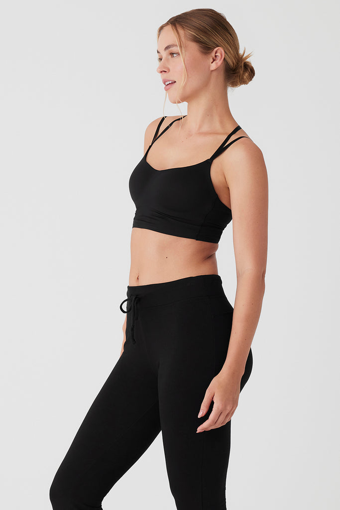 Alosoft Molded Fantasy Bra - Black | Alo Yoga