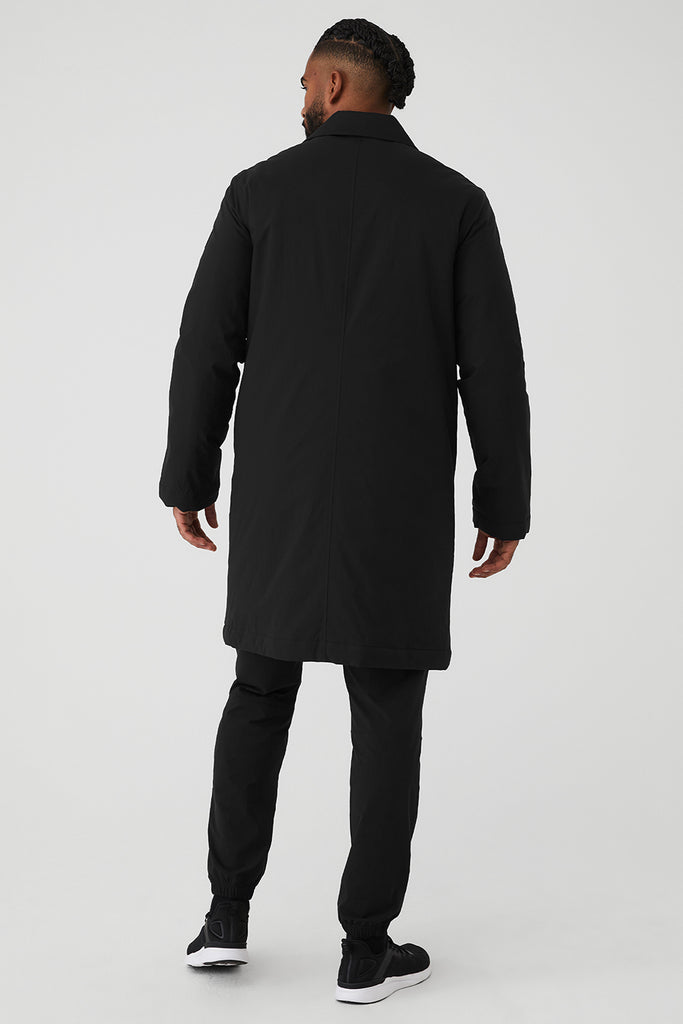 Signature Overcoat - Black | Alo Yoga